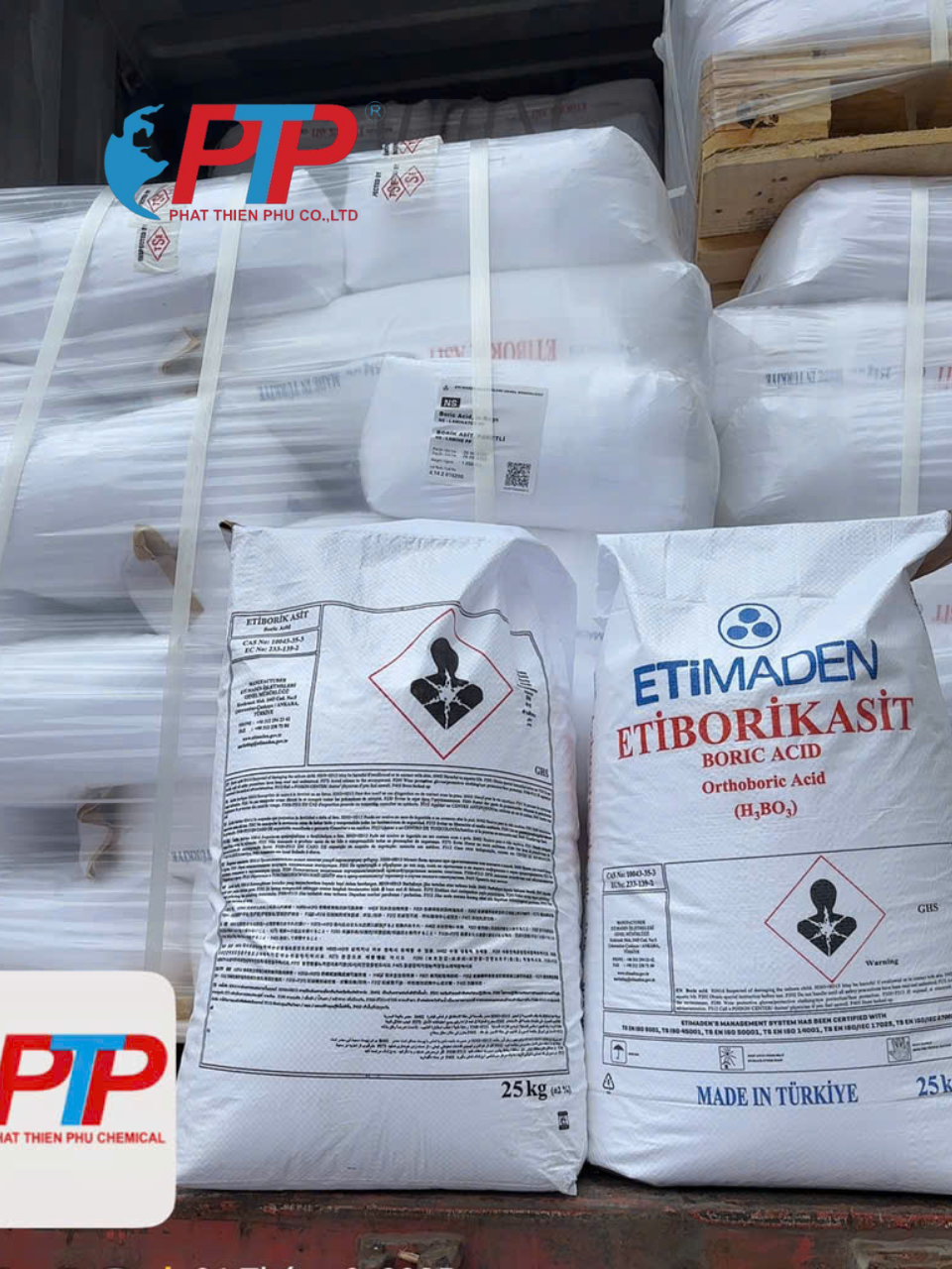 Boric Acid - H3BO3 - Turkey